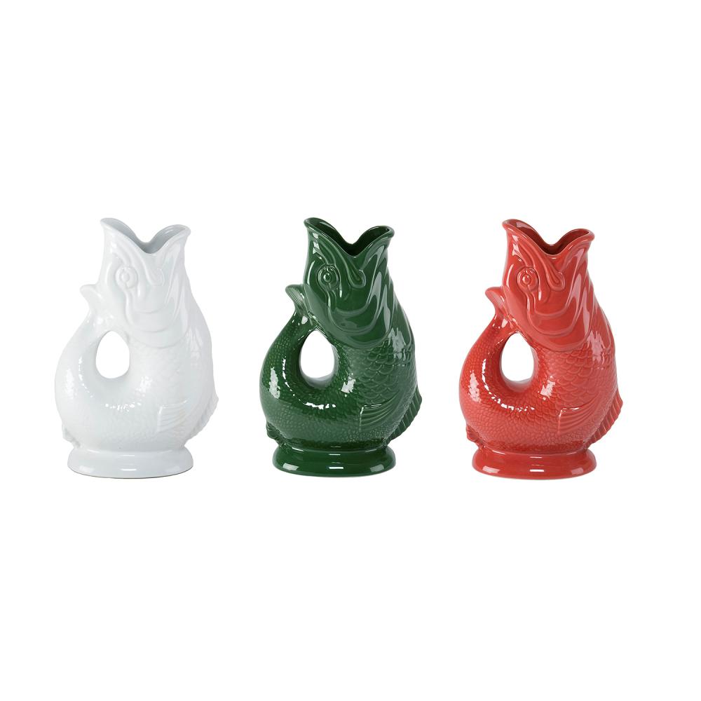 Wholesale Ceramic Fish Shape Flower Vase