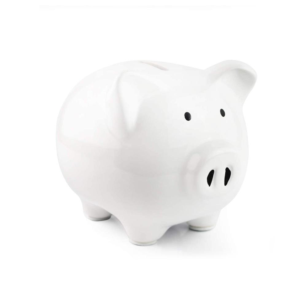 Wholesale Pig Shaped Ceramic Saving Piggy Bank Money Box