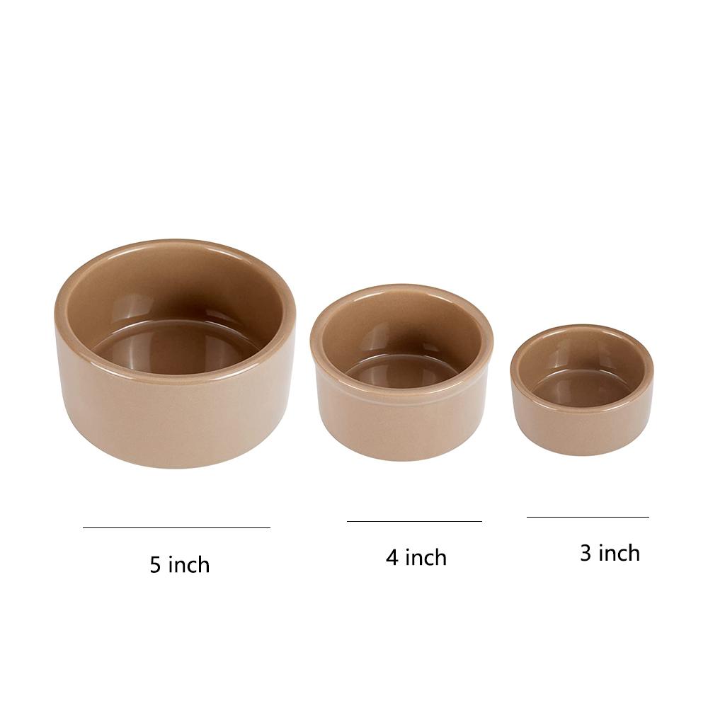 Ceramic Rabbit Food Water Feeding Pet Bowl | Dongsheng