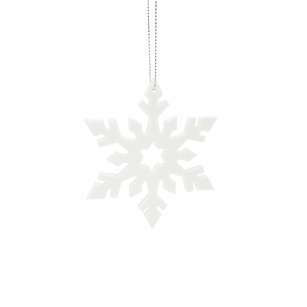 Snowflake Ceramic Christmas Tree Hanging Ornaments | Dongsheng